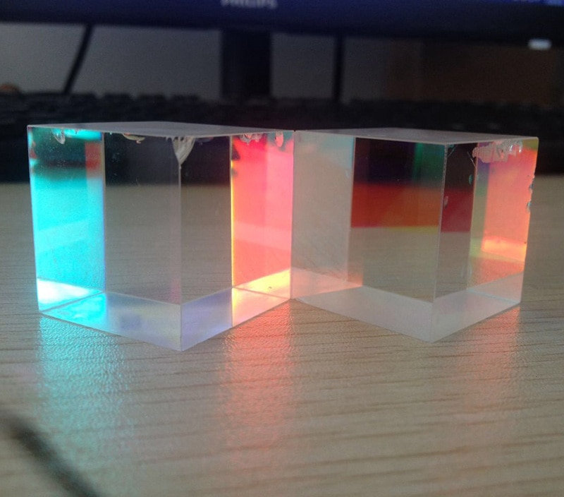 2 uds 2,2x2,2x2,2 cm prisma educativo Cruz dicroic... – Grandado