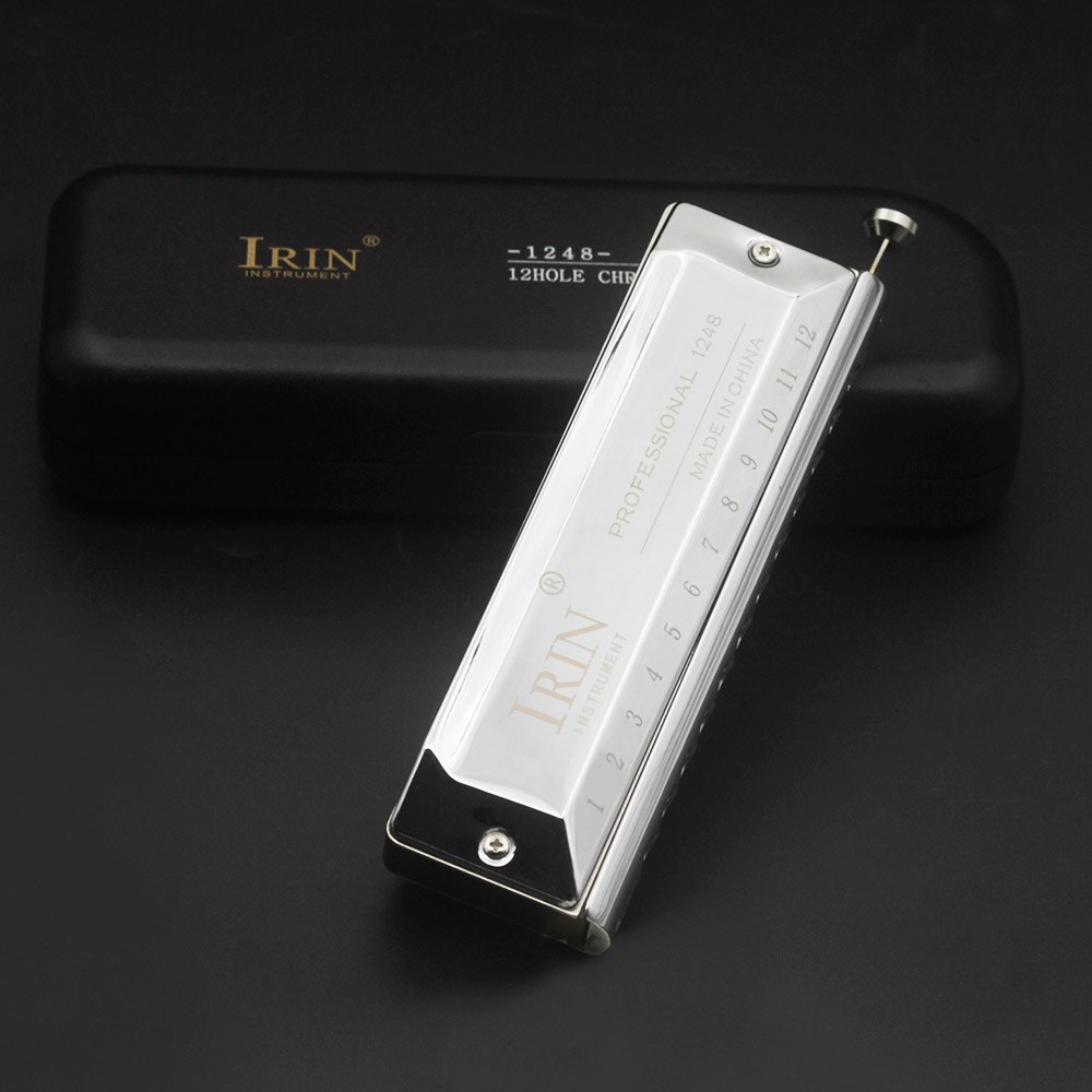 12 Hole 48 Tones Chromatische Harmonica Mondharmon... – Grandado