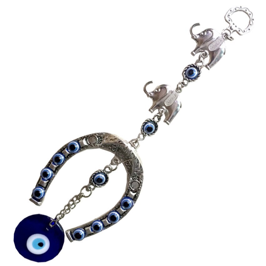 Turkse Blauwe Ogen Glas Charm Hanger Boze Oog Woon... – Grandado