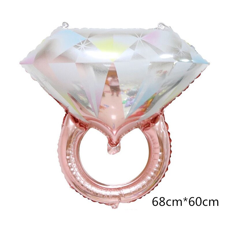 Diamond Ring Foil Balloons LOVE Ballon Inflatable ... – Vicedeal