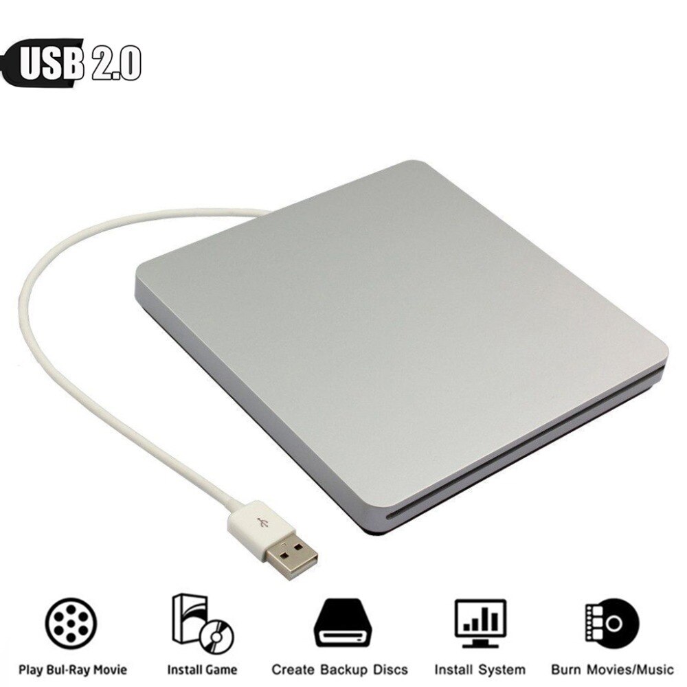 USB 2.0 DVD Super Drive 8X DL Double Layer DVD RW ... – Grandado