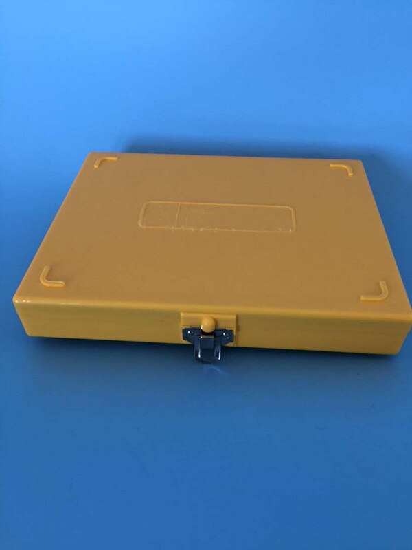 100 slide boxes ABS slice cassette with metal lock... – Vicedeal
