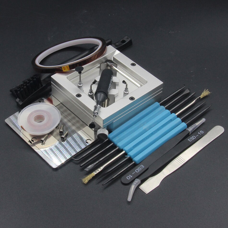 Zilver Diagonaal Bga Reballing Station Kit 90*90Mm... – Vicedeal