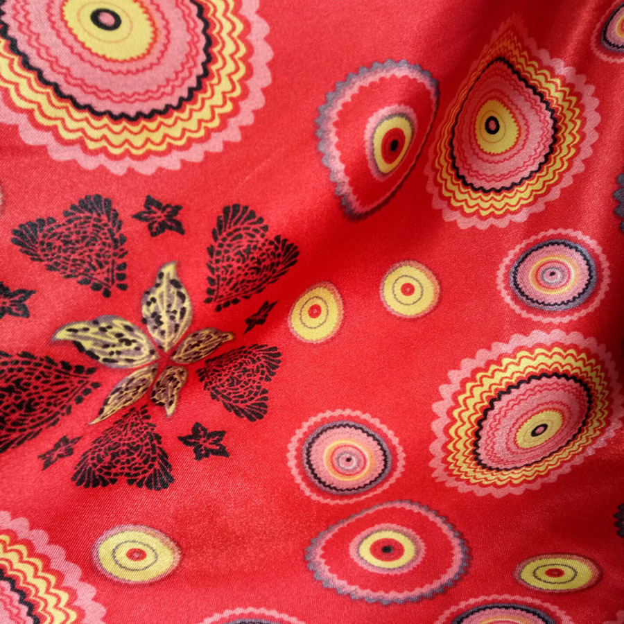 Tilda Ambachtelijke Zachte Satijnen Stof Diy Voeri... – Vicedeal