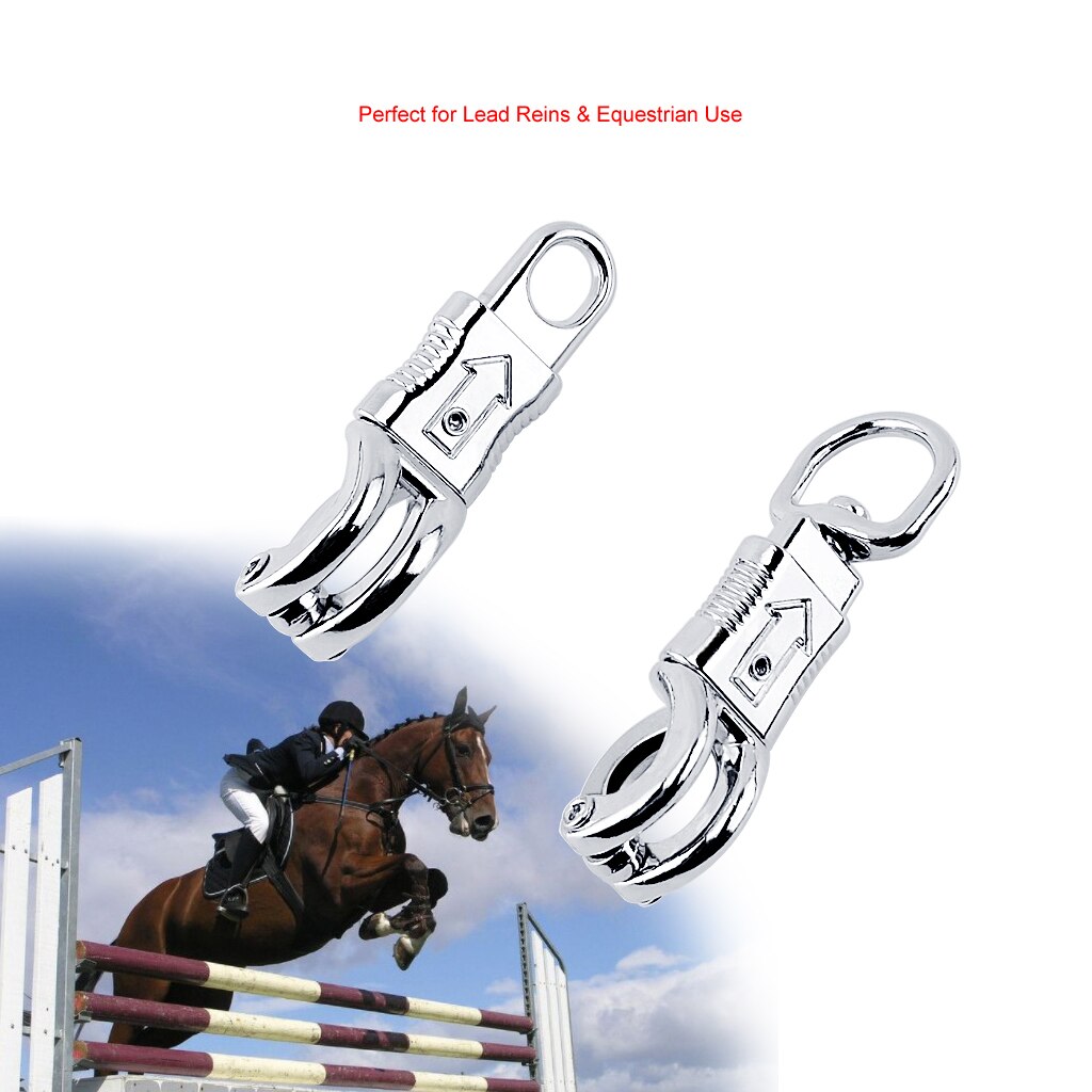 2PCS Equestrian Panic Hook Quick Release Clip Nick... – Grandado