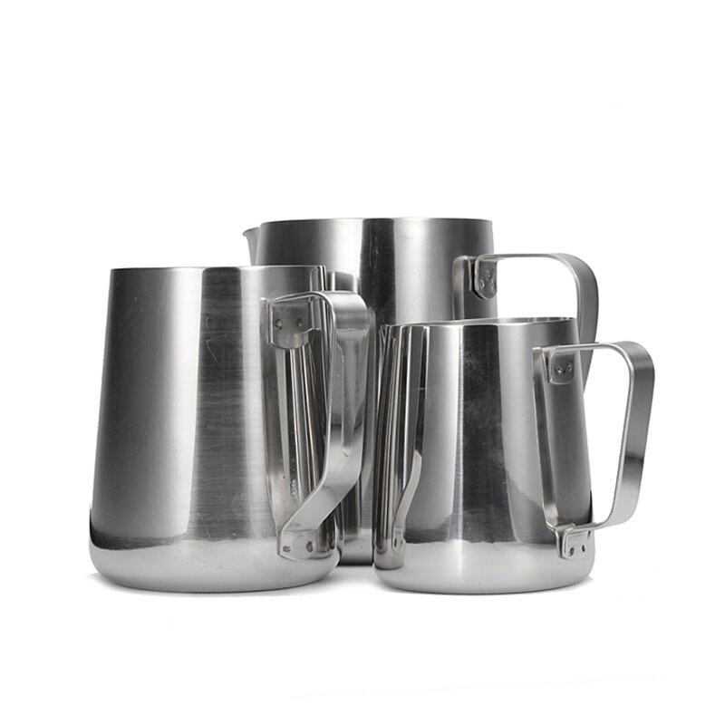 Rustfrit stål latte art kande mælkeskummende kande... – Vicedeal