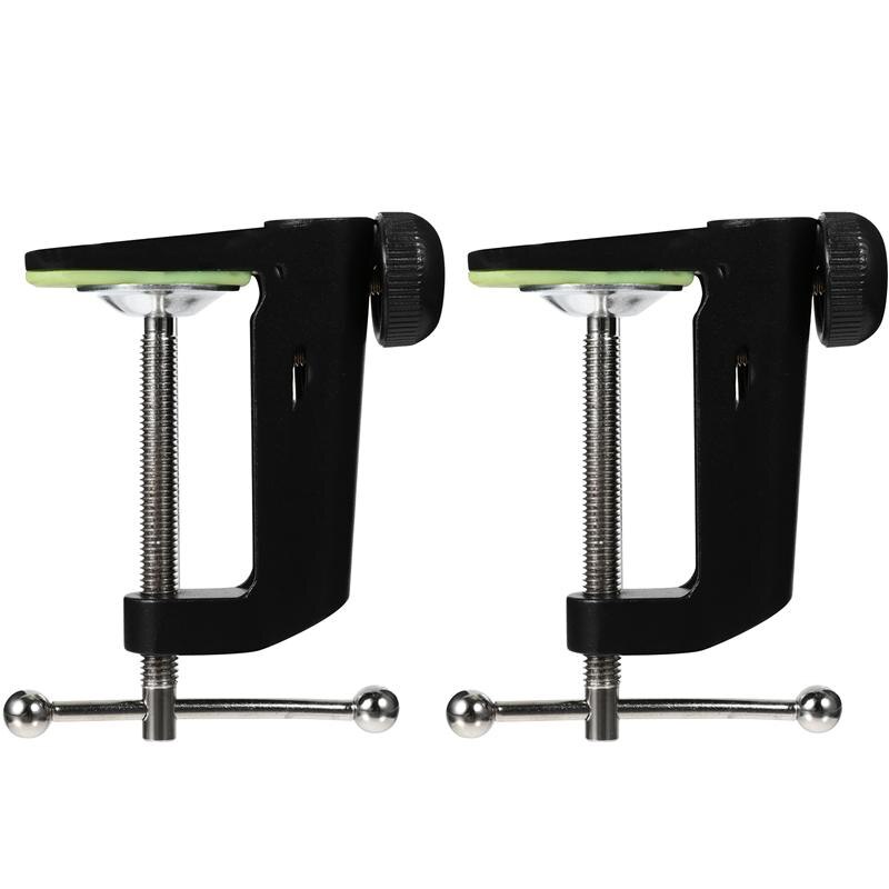 2pcs C Shape Desk Table Mount Clamp Microphone Mic... – Grandado