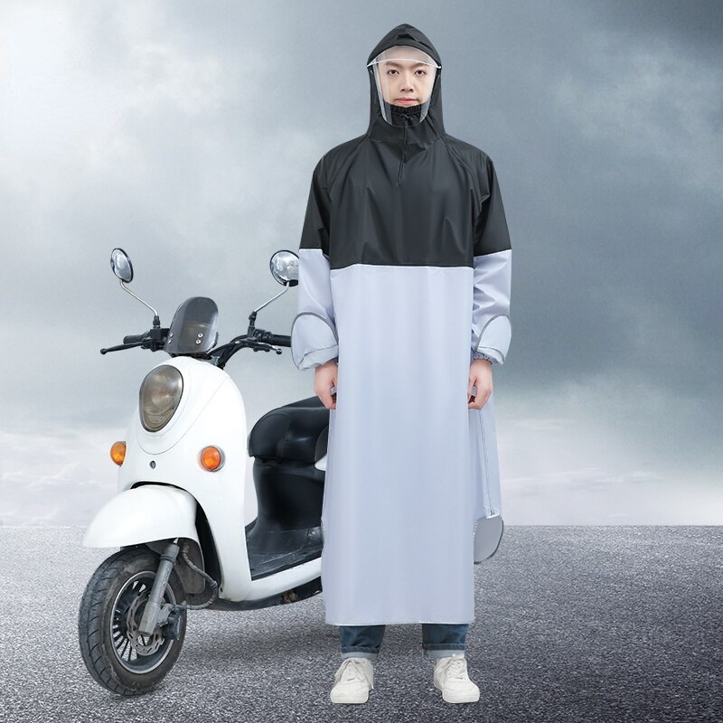 rain poncho raining coat long full body anti-storm... – Grandado