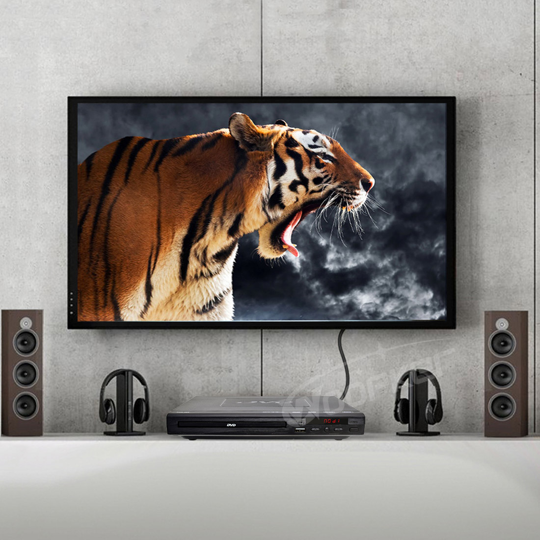 Woopker DVD-225 Player Multi Region Digital TV Dis... – Grandado