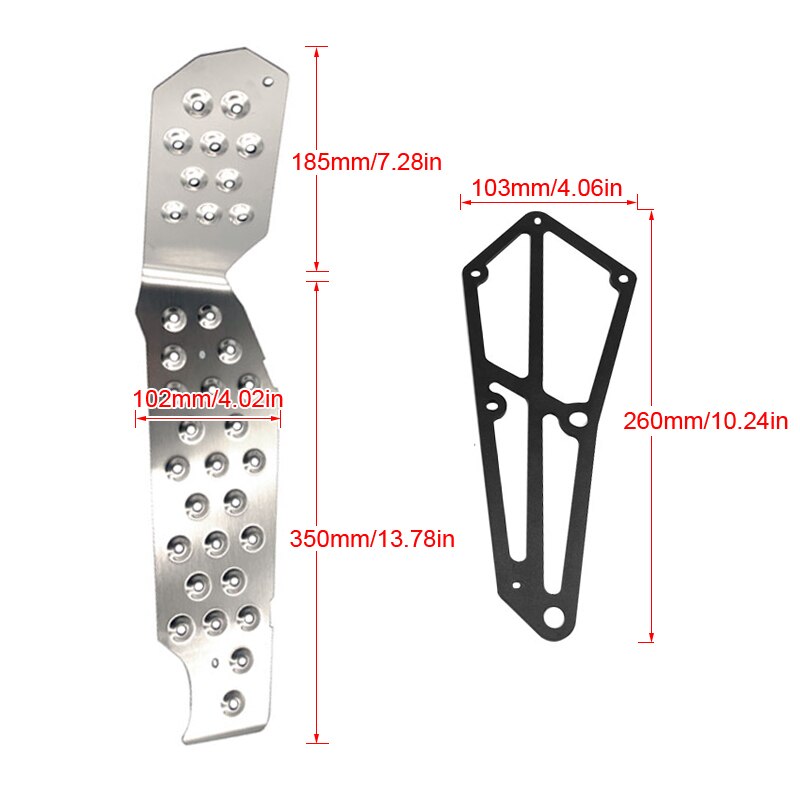 Voor Honda X-ADV 750 Motorfiets Voet Plaat Pad Boa... – Vicedeal