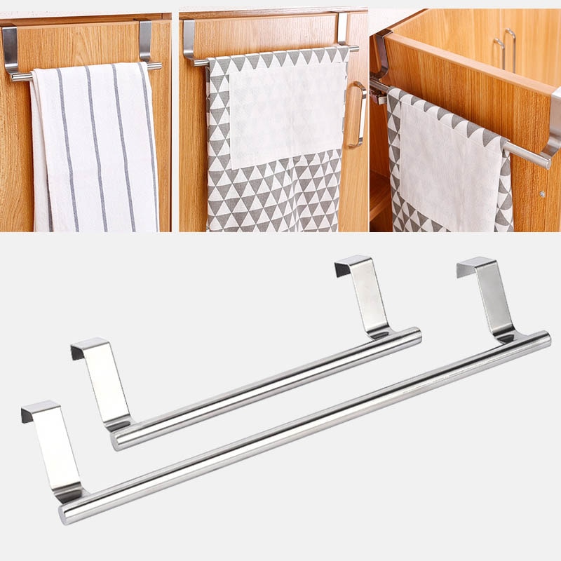 Towel Racks Over Kitchen Cabinet Door Towel Rack B... – Grandado
