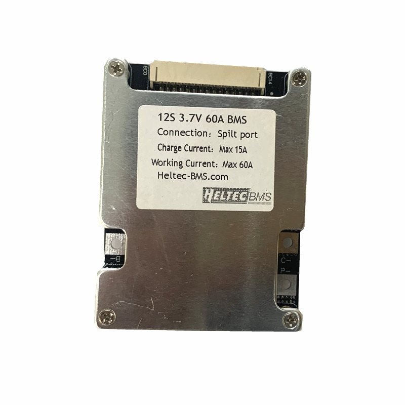 Bms 12s 60a split port balance 3.7v lipo batterij ... – Grandado