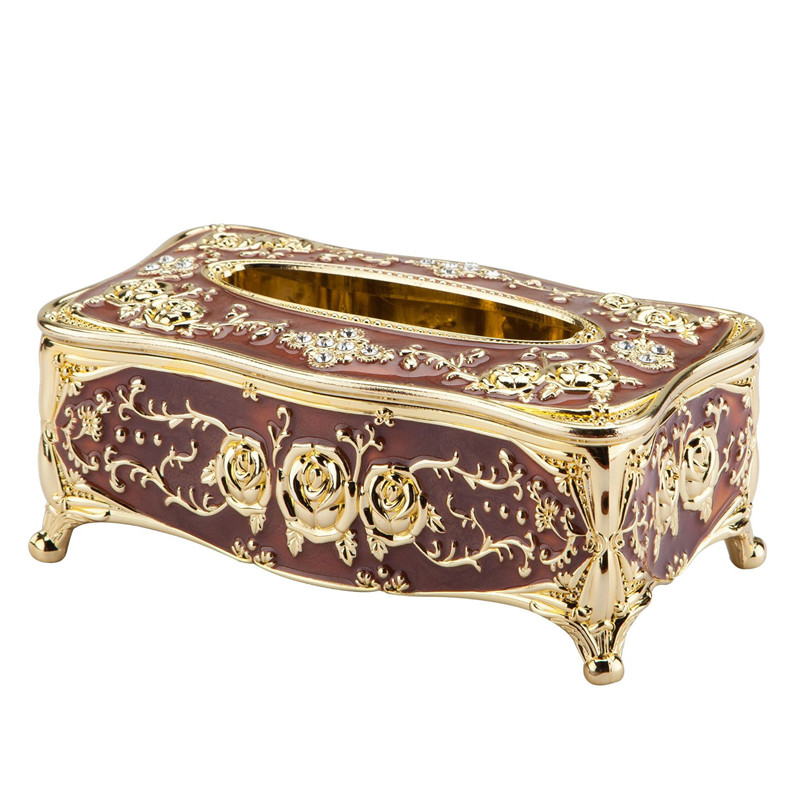 European-style tissue box acrylic retro living roo... – Grandado