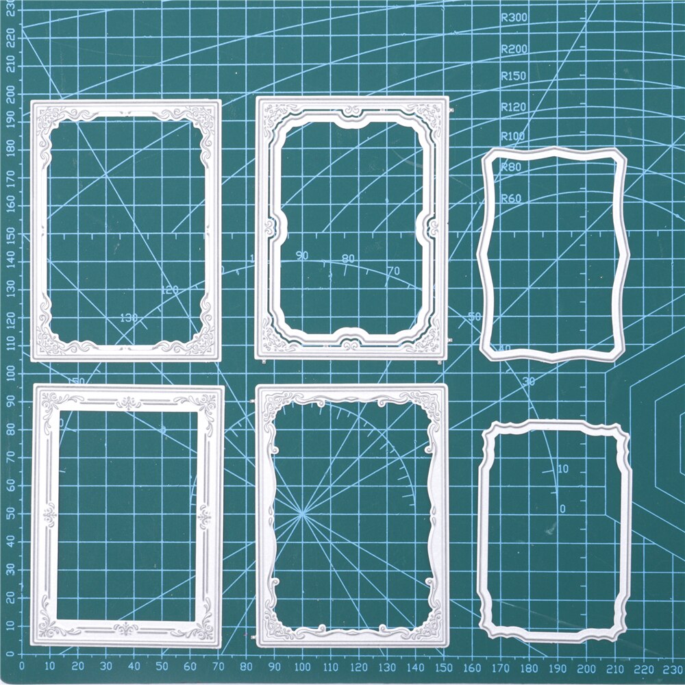 Kokorosa Irregular Rectangle Frame Metal Cutting D... – Grandado