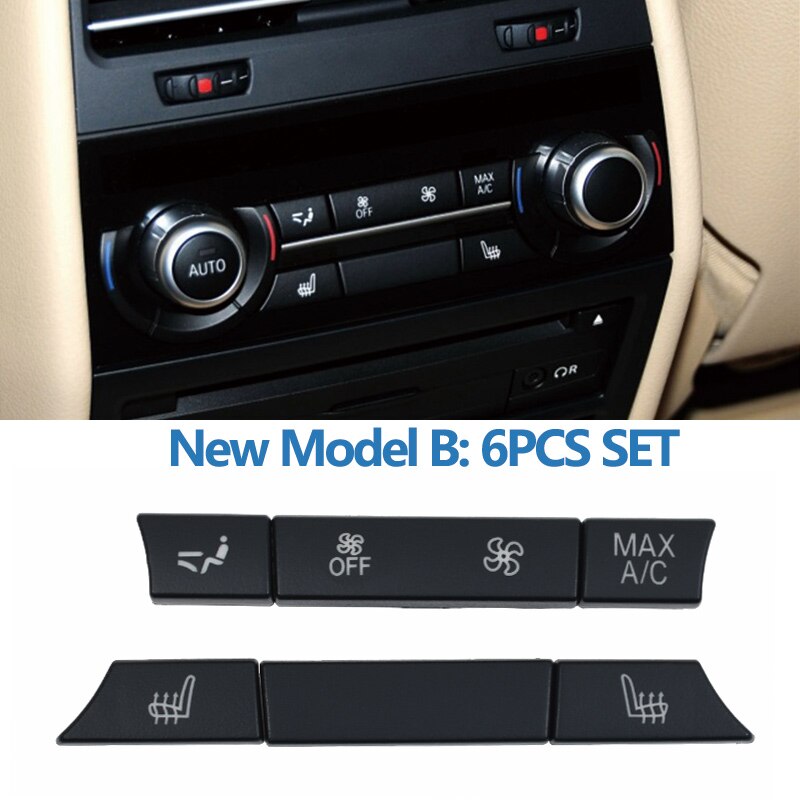 Car Rear Air Vent Venlitation Ac Buttons Key Caps ... – Grandado