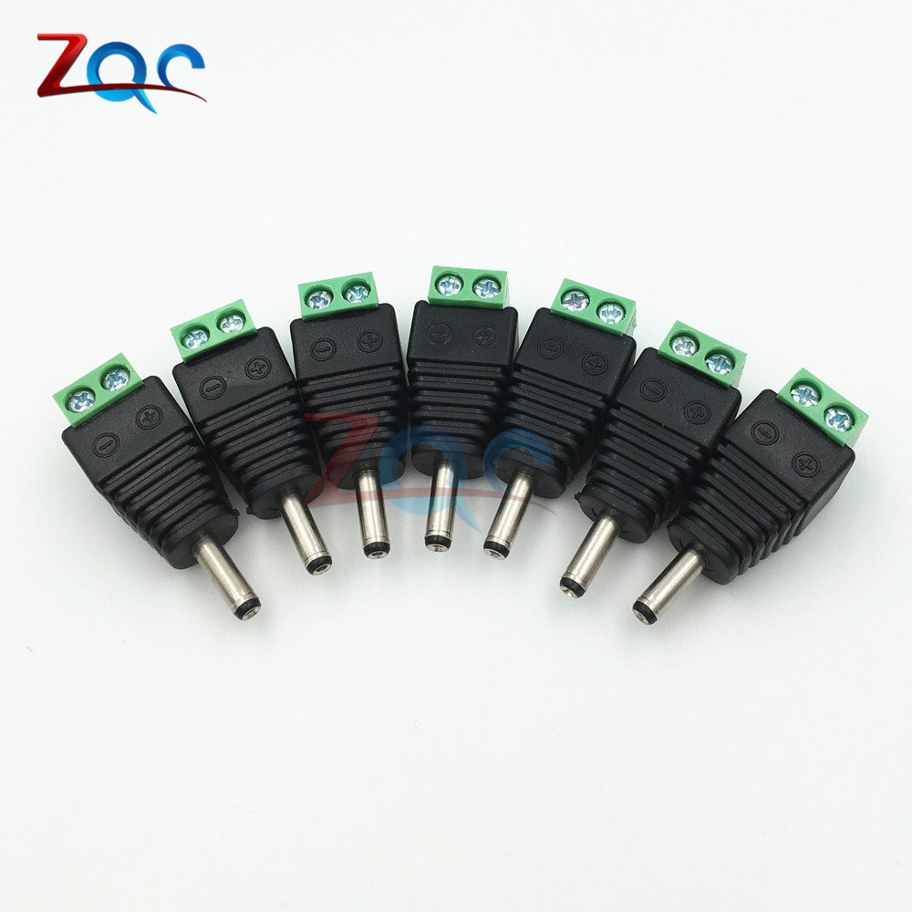 5PCS male and female DC Power plug 5.5x2.1MM 5.5x2... – Grandado