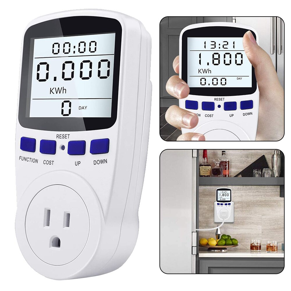 US Socket Analyzer AC Power Meters Digital LCD Pow... – Grandado