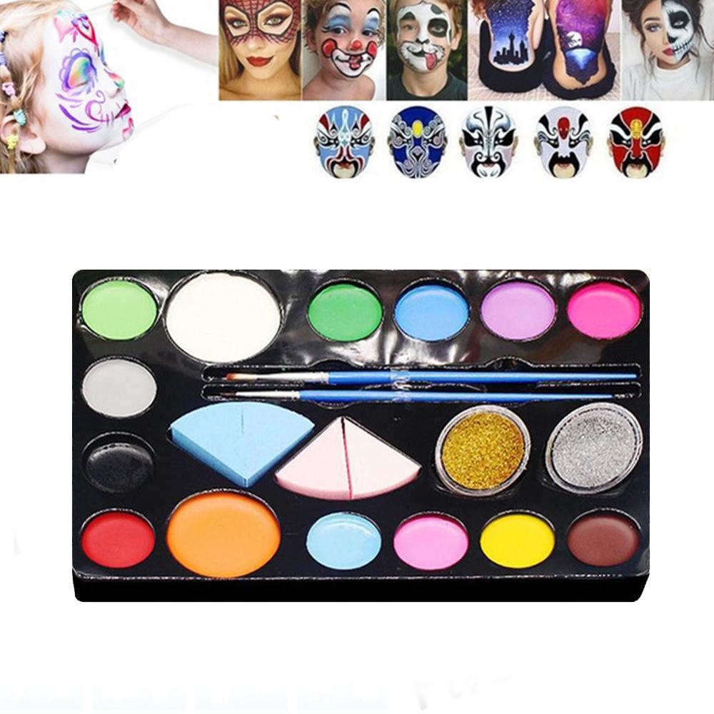Kind Make-Up Set - 16 Gezicht Verf Gezicht Verf Me... – Vicedeal