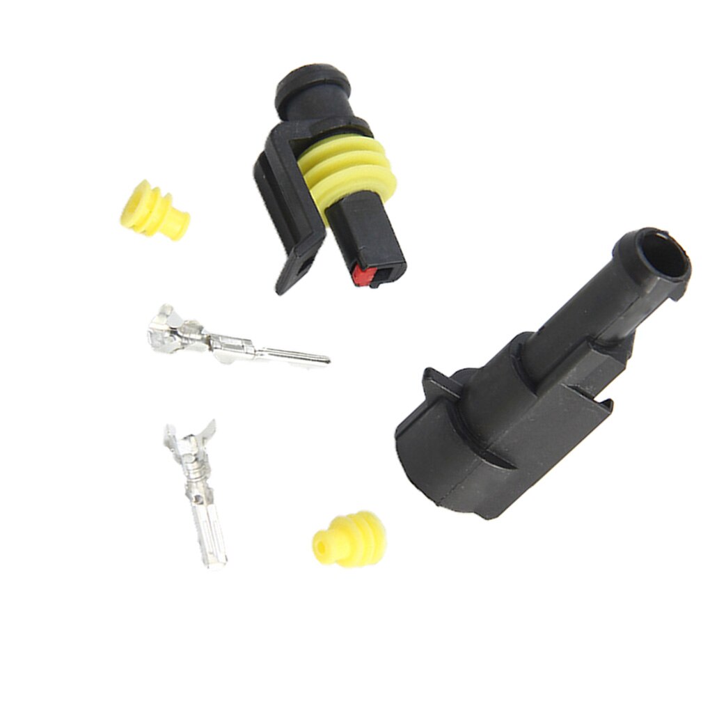 HID Car Motorcycle Waterproof 1 Way Pin Electrical... – Grandado