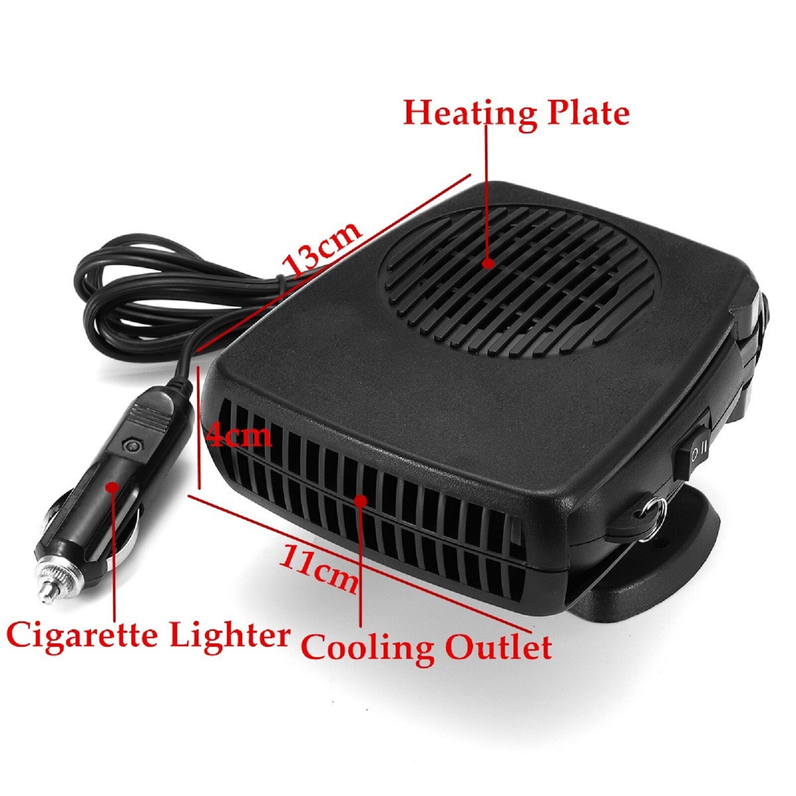DC 200W 2in1 12V Car Portable Ceramic Heater Coole... – Grandado DC 200W 2in1 12V Car Portable Ceramic Heater Coole... – Grandado