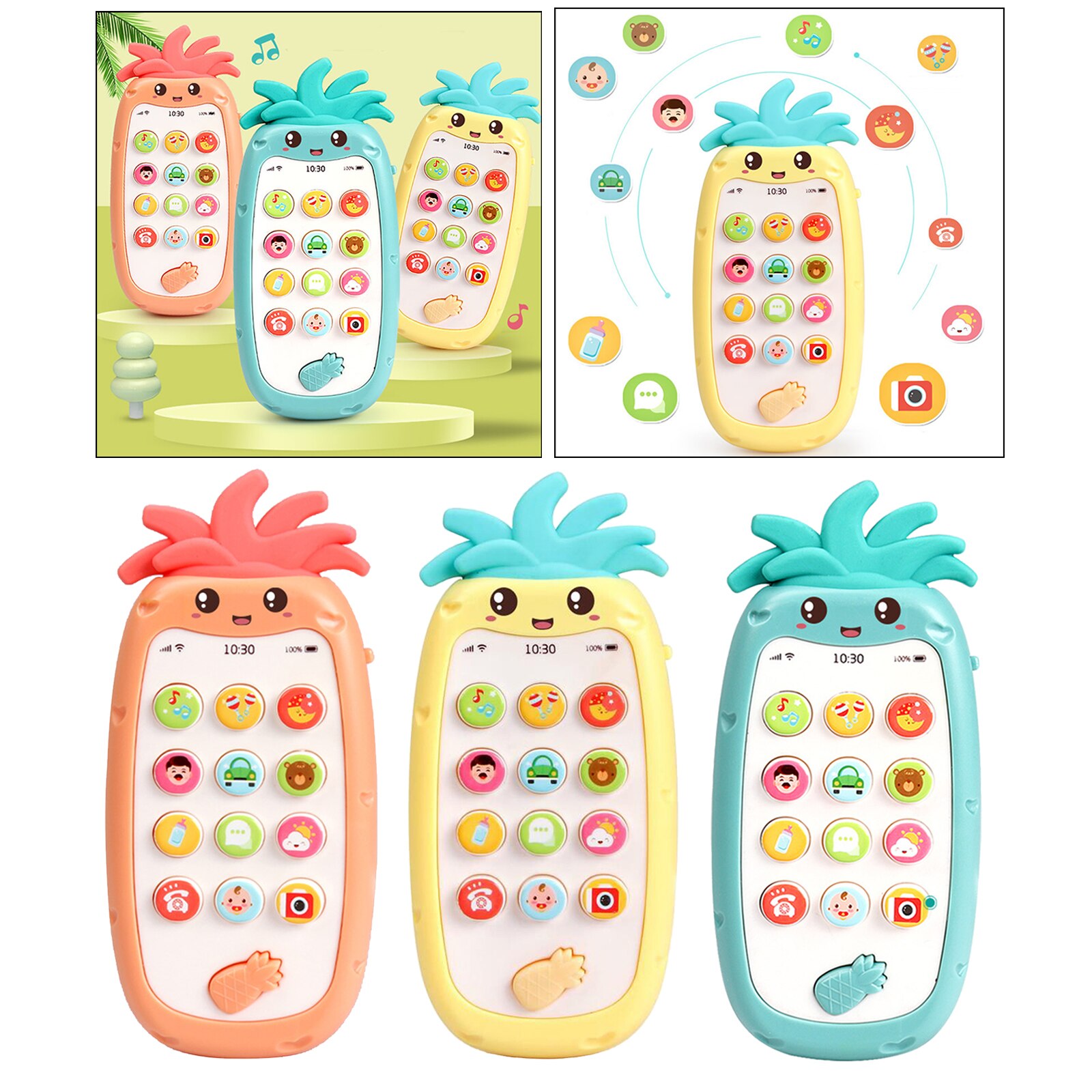 Electric Interactive Musical Cellphone with Sound ... – Vicedeal
