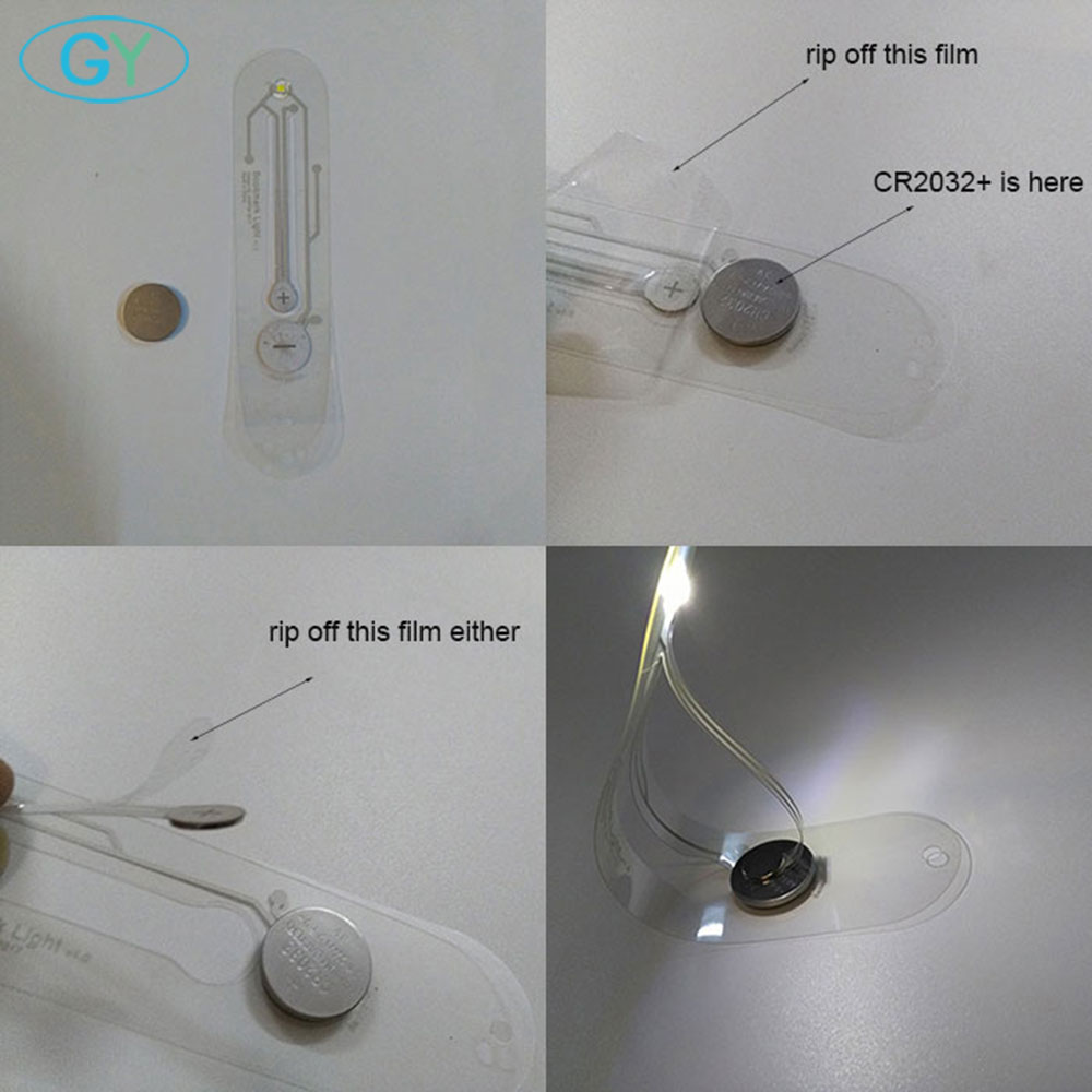 Mini portable led book light, Buttom battery bookm... – Grandado