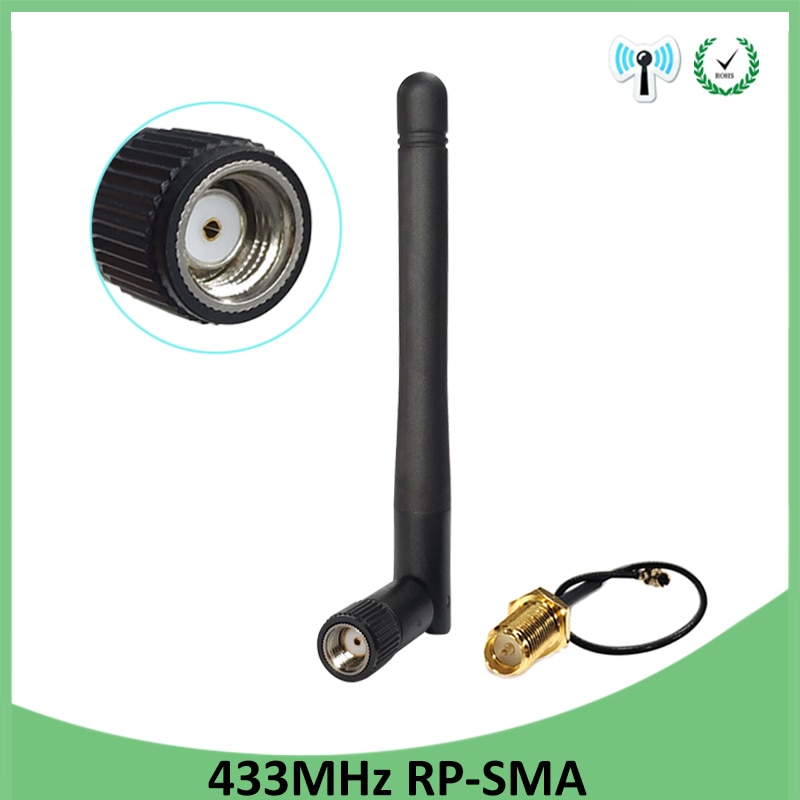 433 mhz lora-antenne 3 dbi gsm 433 mhz rp-sma conn... – Vicedeal