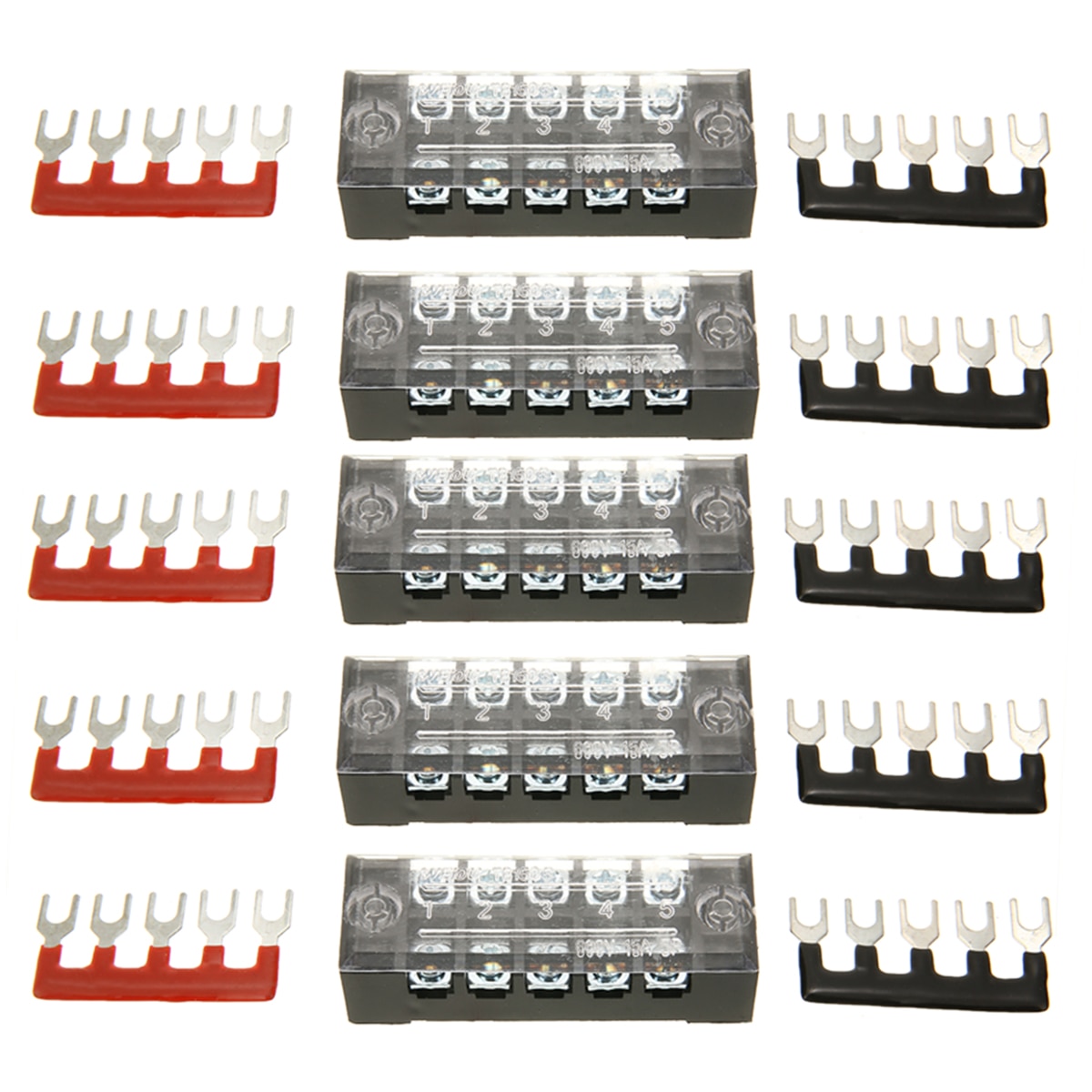5pc Auto Auto 5 Position Zweireihig Power Verteilu... – Vicedeal