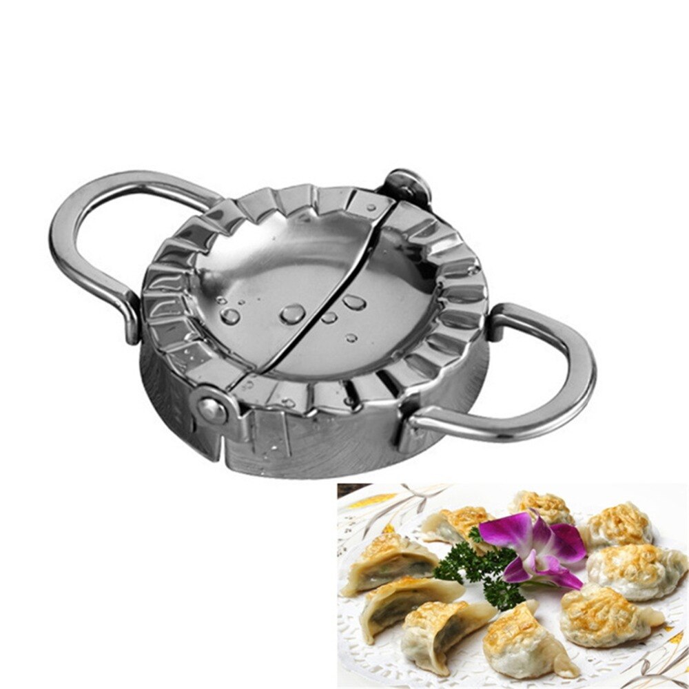stainless steel manual hand dumpling mold pierogi ... – Grandado