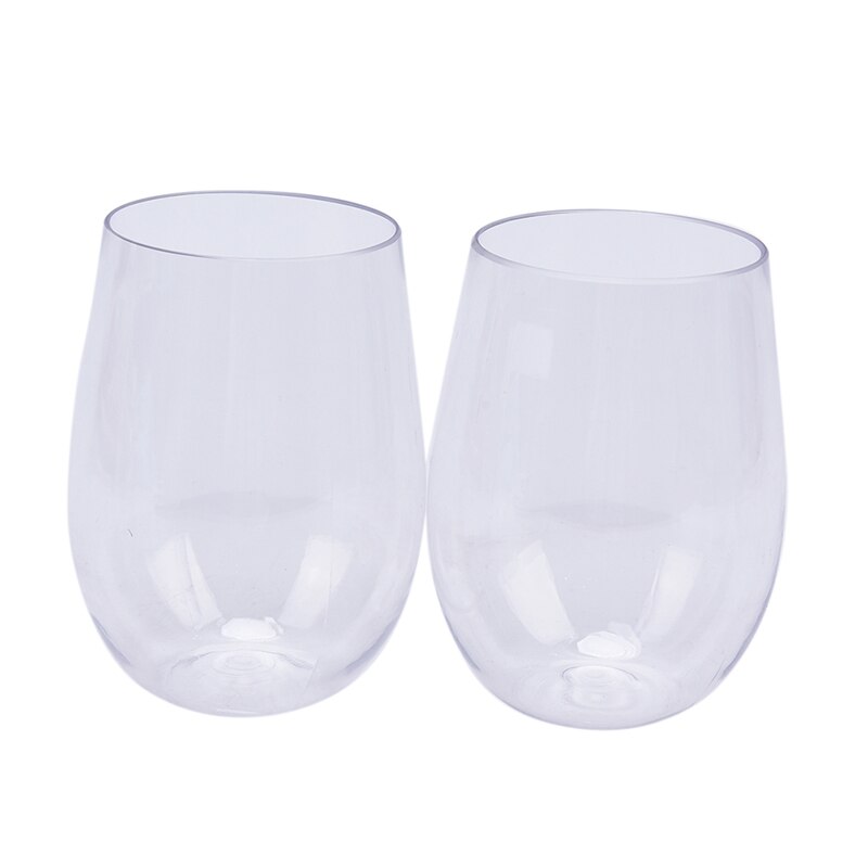 4 Pcs Wine Glass Shatterproof Plastic Unbreakable ... – Vicedeal