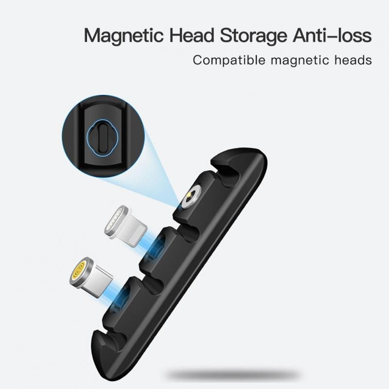 3 in 1 Cable Organizer Magnetic Cable Plugs Box Fo... – Vicedeal