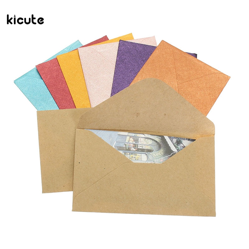 50Pcs Vintage Small Colored Blank Mini Paper Envel... – Vicedeal