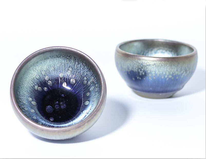 Jianzhan Blue Tea Cups with Appropriate Glaze Japa... – Grandado