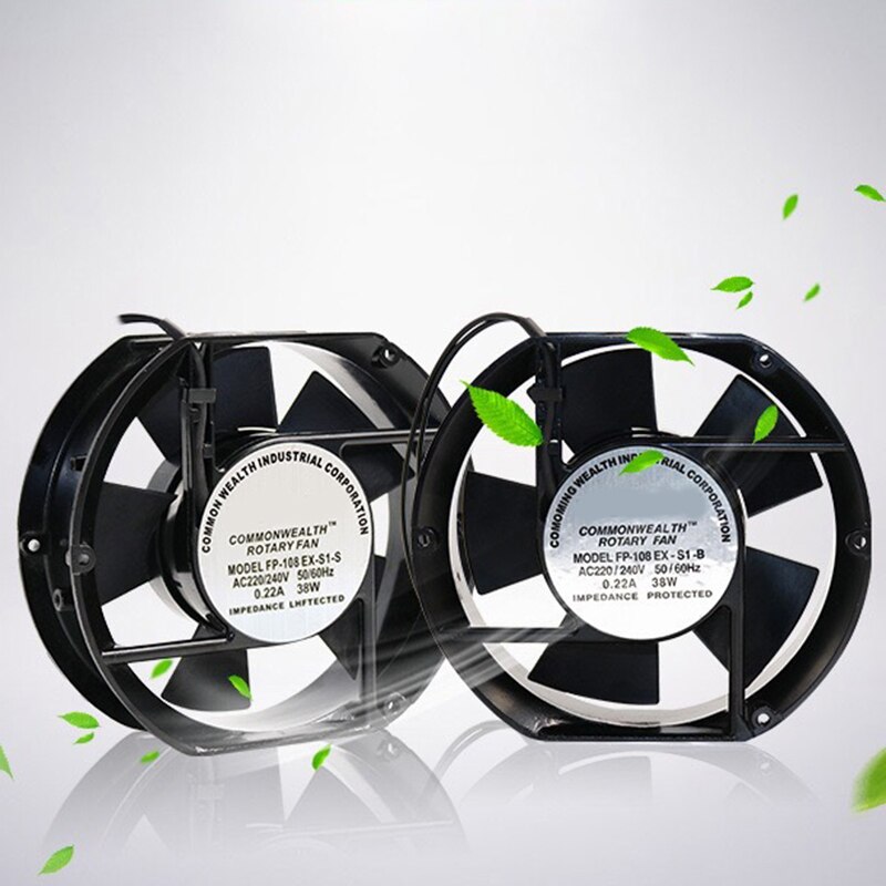 Axial Fan FP-108EX-S1-B 220V 38W Dual Bearing Cool... – Grandado