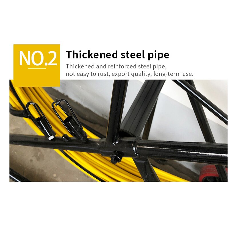 8mm x100m Guide Device Fiberglass Duct Rodder Cabl... – Grandado