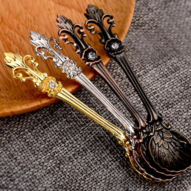 Retro Coffee Spoon Ice Cream Dessert Spoon Arabic ... – Grandado