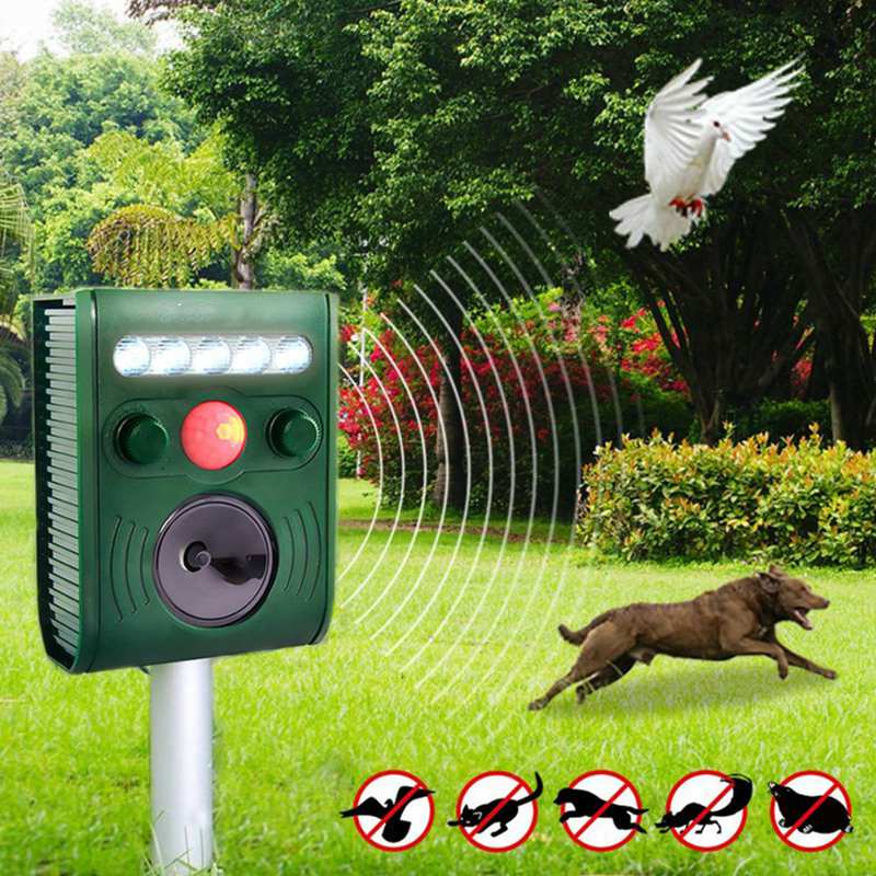 Garden Smart Ultrasonic PIR Motion Sensor Solar An... – Vicedeal