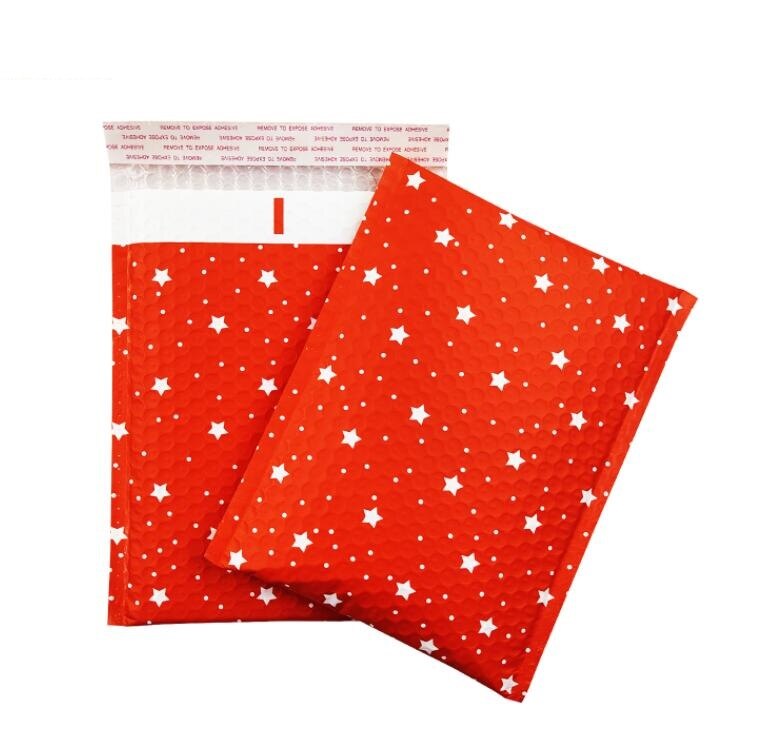 Red Plastic bubble envelope Poly bubble Mailer env... – Vicedeal