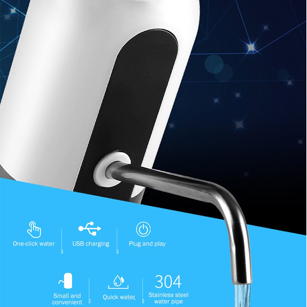 USB Water Bottle Pump Charging Automatic Drinking ... – Vicedeal