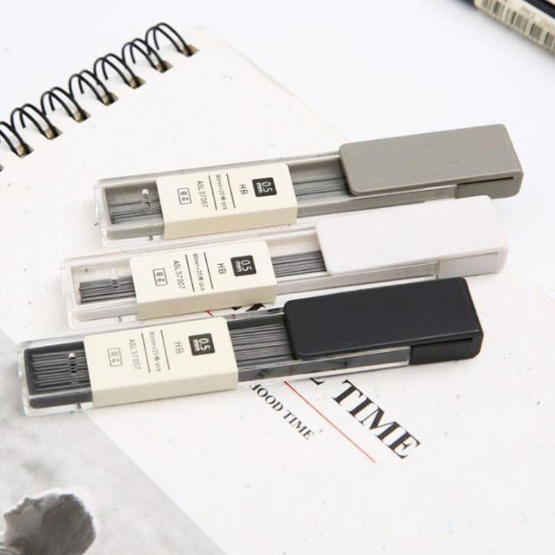 3 Pcs/set Simple 0.5mm Mechanical Pencil Leads HB ... – Grandado
