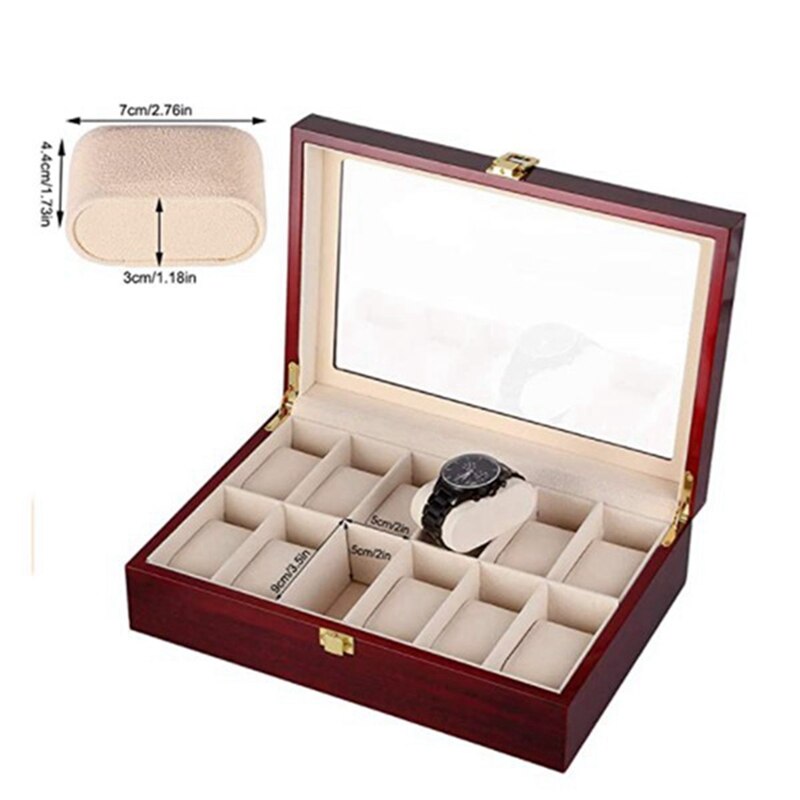 Luxury Wooden Watch Box Watch Holder Box For Watch... – Grandado