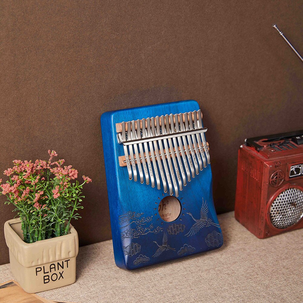 17 Keys Kalimba Percussion Musical Instrument Maho... – Vicedeal