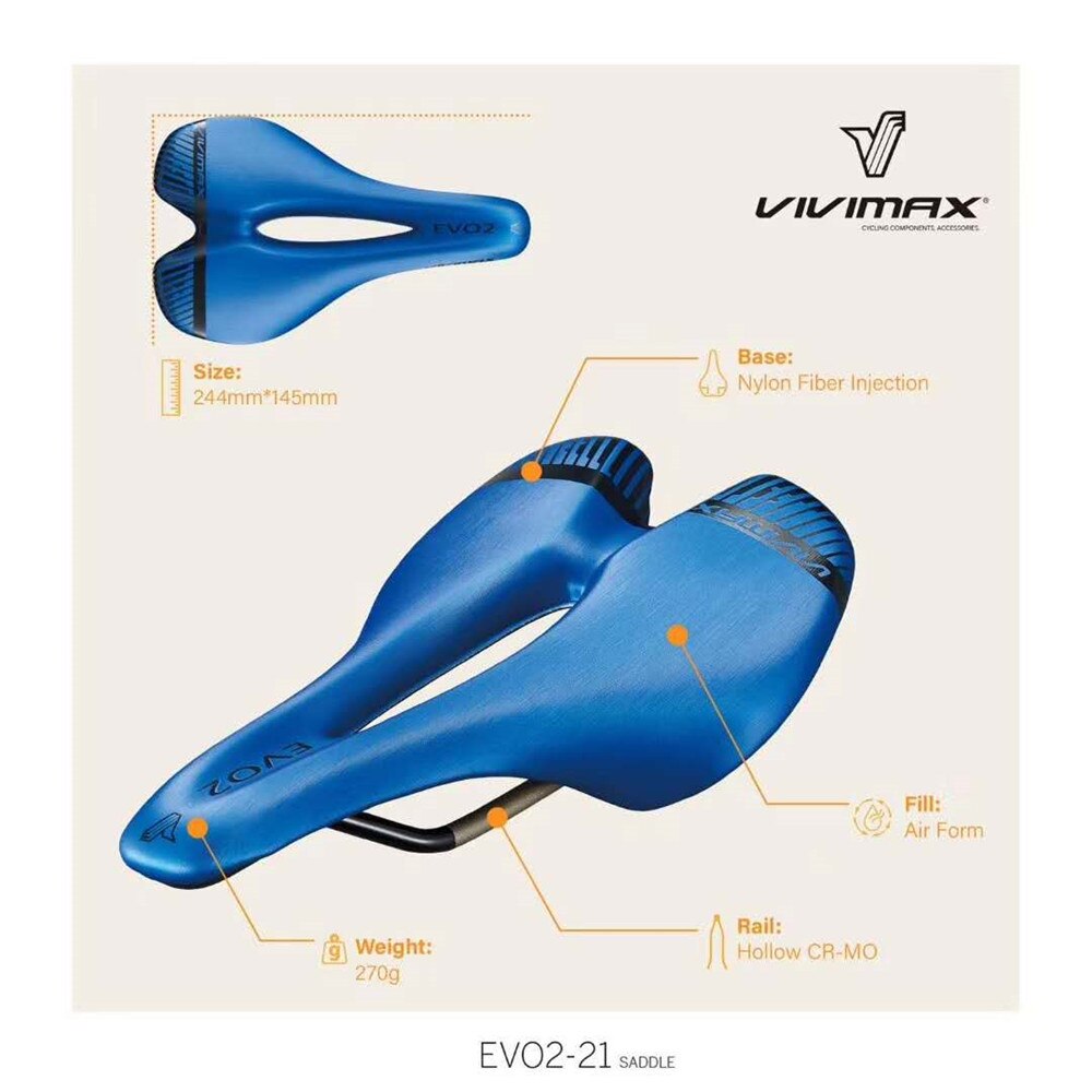 Vivimax EVO2 Road Fiets Kussen Fiets Zadel Voor Ma... – Grandado