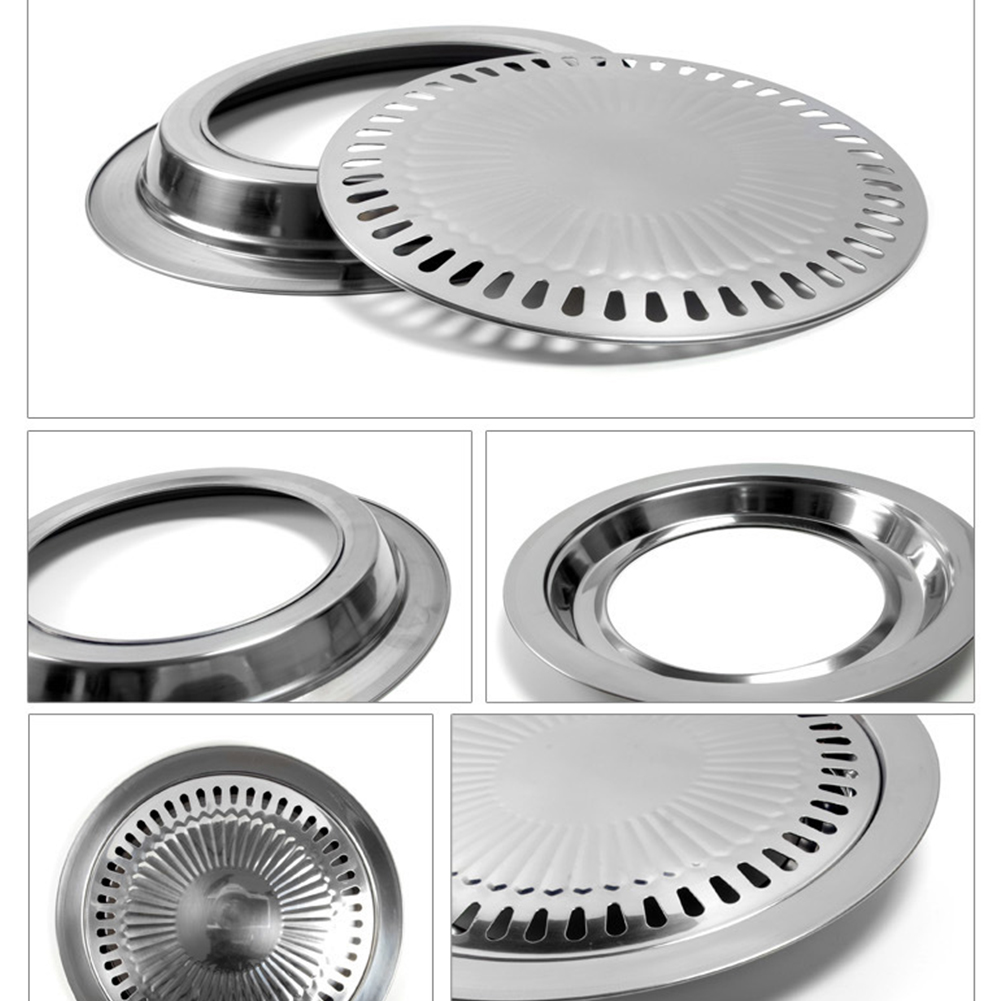 Cooking Smokeless Outdoor Camping Plate Food Stain... – Grandado