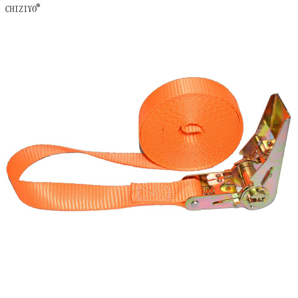 25mm x 3m Ratchet Tensioner Loop Lashing Straps He... – Grandado