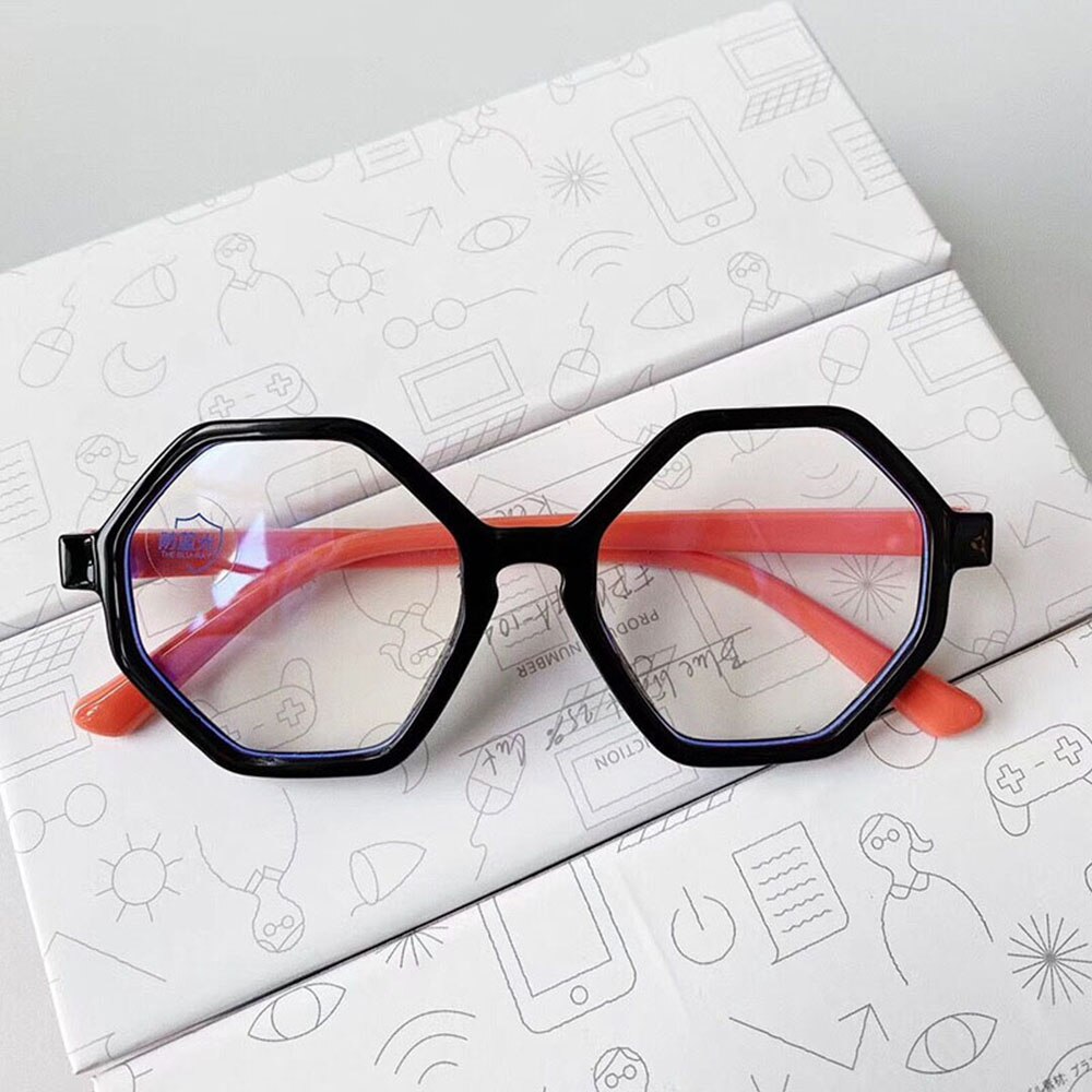 Polygon Glasses Myopia Glasses Computer Eyeglasses... – Grandado