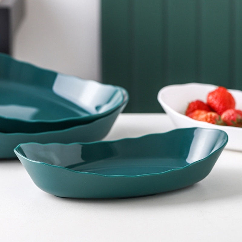 3 Tiers Fruit Plate with Wood Holder Snacks Candy ... – Vicedeal