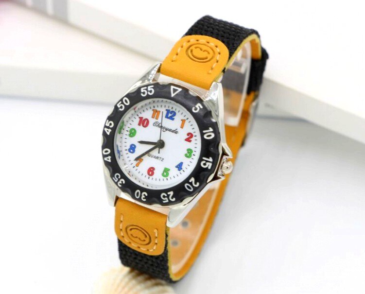 Blue Boy Black Watch Girl Kids Children's Fabric S... – Vicedeal