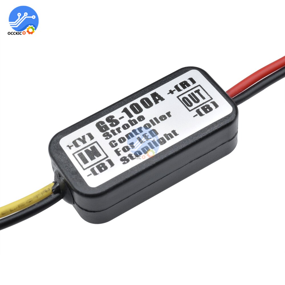 Auto Car 12V GS-100A LED Brake Stop Light Strobe F... – Vicedeal