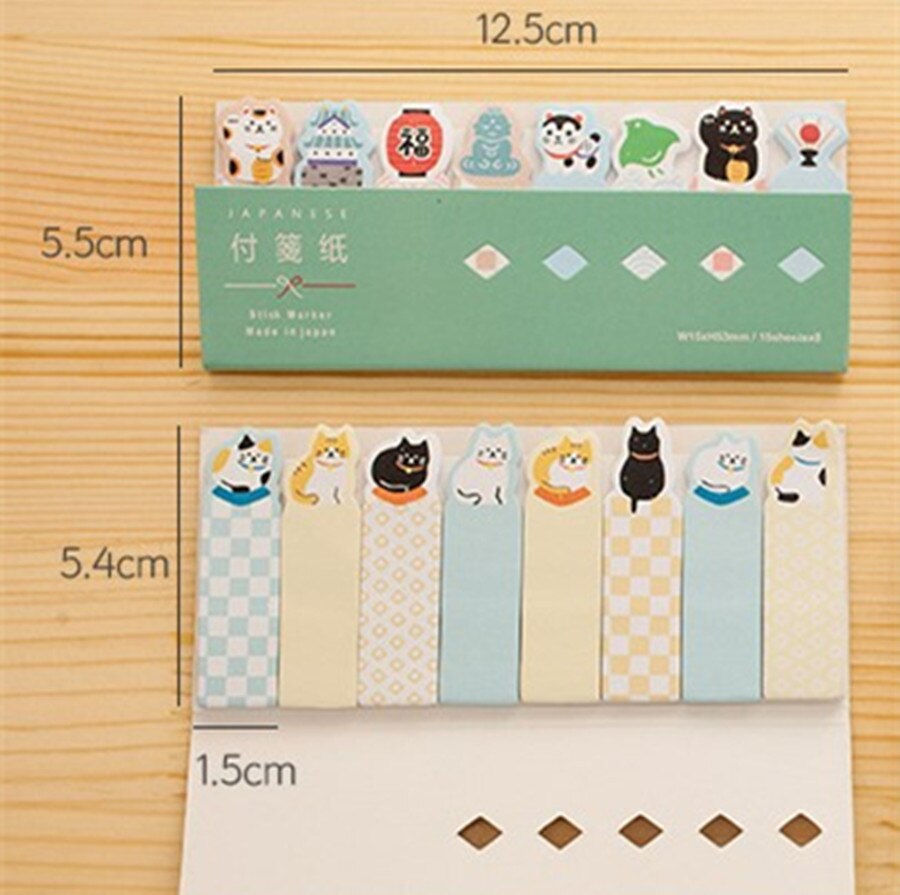 Leuke japan leven stijl sticky notepad Memo berich... – Vicedeal